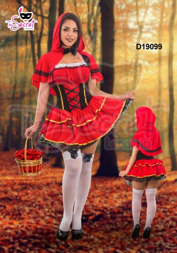 🥇Disfraz de Halloween de La Caperucita